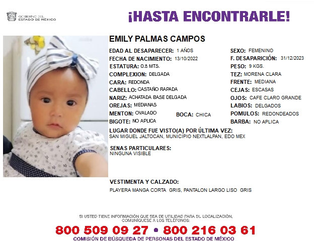 Boletines de personas desaparecidas | Comisión de Búsqueda de Personas ...