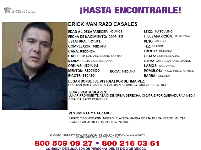 Boletines de personas desaparecidas | Comisión de Búsqueda de Personas ...