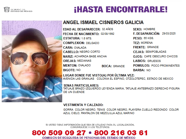 Boletines de personas desaparecidas | Comisión de Búsqueda de Personas ...